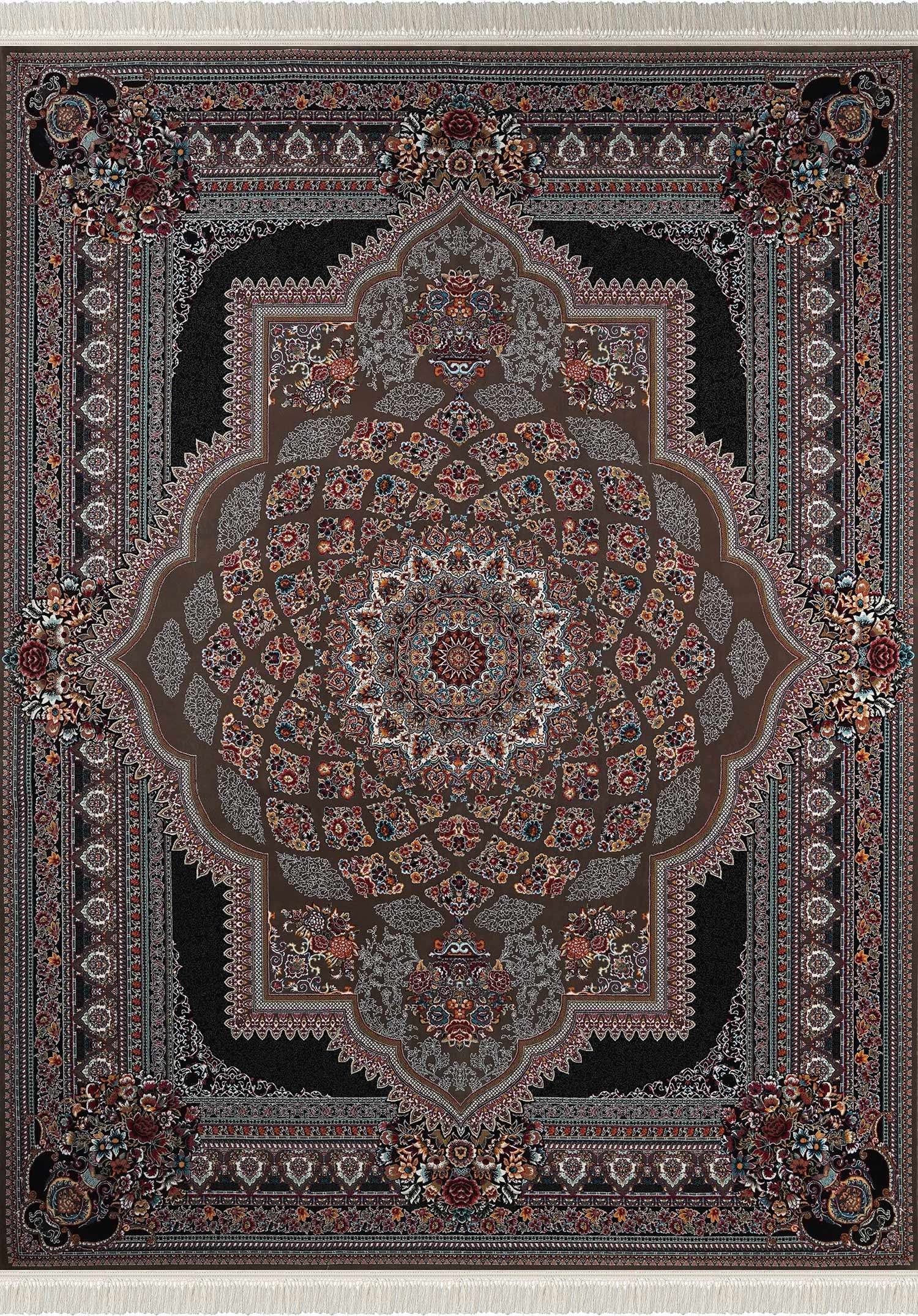 فرش لوکس ۷۰۰ شانه - شکوه و زیبایی بی‌نظیر برای خانه‌های خاص - فرش کاشان ...